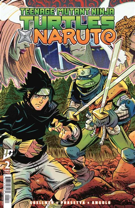 Tmnt Naruto 02 Idw Tmnt A Collection
