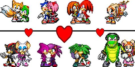 Sonic Couples By Hlaa14 On Deviantart
