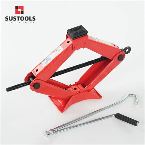 Hydraulic Scissors Jack 2 Ton Scissor Car Jack With Cross Wrench