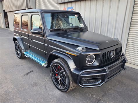 2021 Mercedes Benz G63 G Wagon Black Black American Supercars