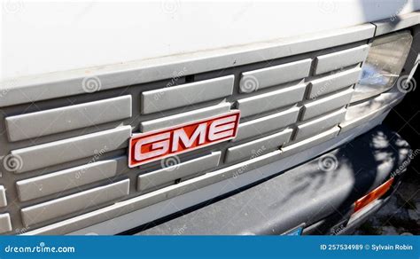 Gme Logo Sign And Brand Text Rascal Bambi Rv Holiday Trip In Old Motorhome Caravan Editorial