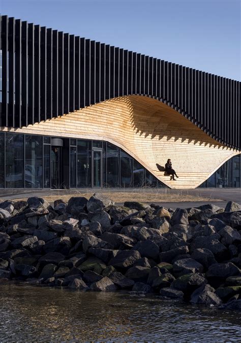 Klimatorium Is A Landmark Climate Centre In A Danish Harbour