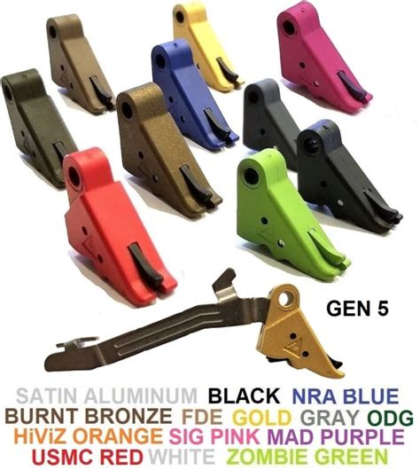 Tango Down Trigger Assembly For Glock Gen 5 G17 19 19x 23 26 27 34 44