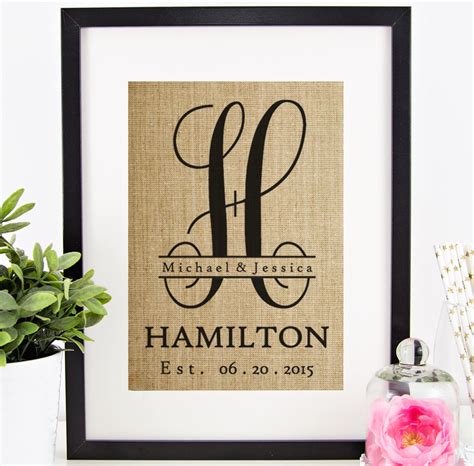 Monogram Ideas For Wedding Ts At Lola Ledger Blog