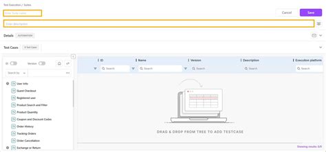 Create A Suite Simplifyqa Help Doc