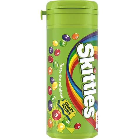 Skittles Crazy Sours Chewy Lollies Tube 30g Target Australia