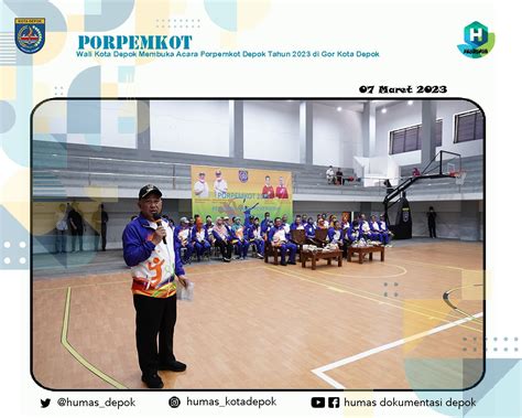 Wali Kota Buka Porpemkot Depok Tahun 2023 Prokopim Kota Depok