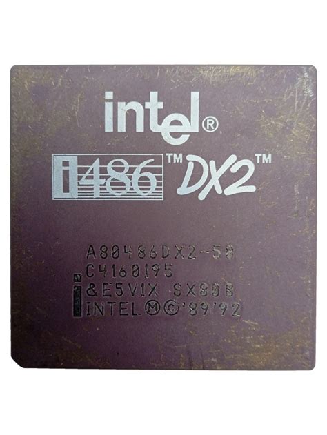 Процессор Intel 80486 50 Mhz Sx808 Socket 3