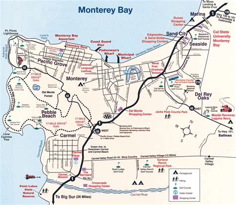 Monterey California Map