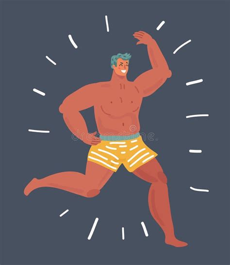 Naked Man Running Cartoon Stock Illustrations 38 Naked Man Running