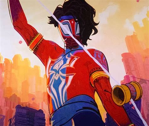 Pavitr Prabhakar Spiderman Art Spider Verse Spiderman