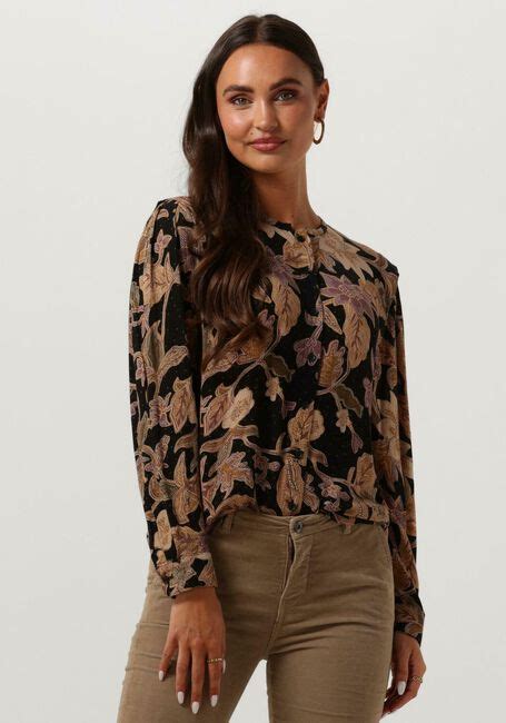 Zwarte By Bar Top Erin Lilli Blouse Omoda