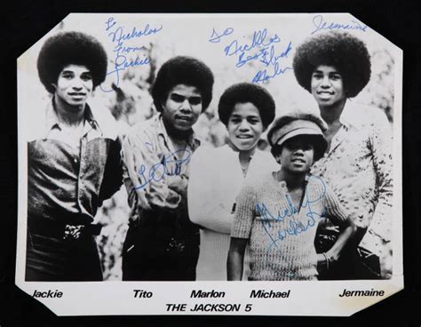 Jackson Five Signed Photo