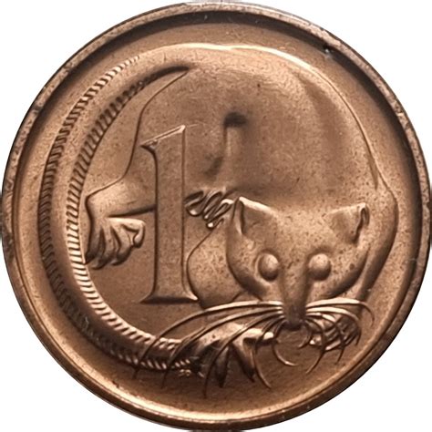 1 Cent Elizabeth Ii 3rd Portrait Australia Numista