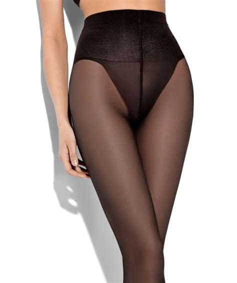 Tights Mona Control Top 40 Den Modeling Color Beige Dark Size 4