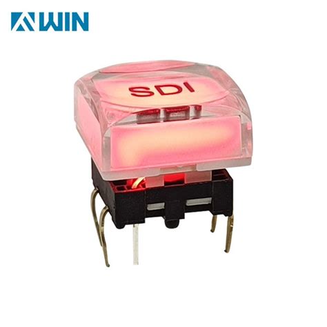 China Customized Illuminated Tact Switch For Matrix Front Panel Suppliers Manufacturers