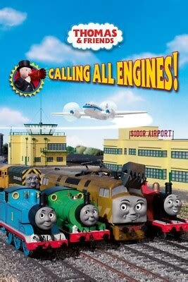 Thomas And Friends Calling All Engines Dvd Movie Film New Sealed Uk