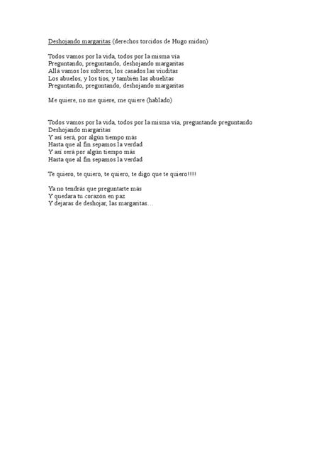 Deshojando Margaritas Pdf Arte Poesía