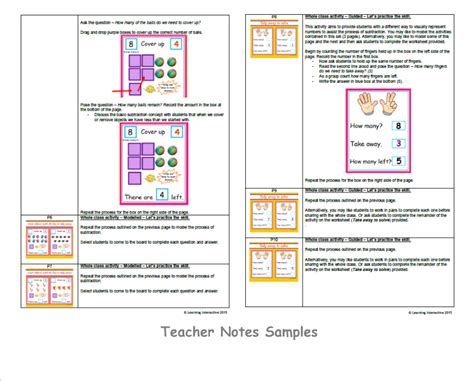 Foundation Use Visual Representation Of Numbers To Assist With Subtraction Learning Interactive