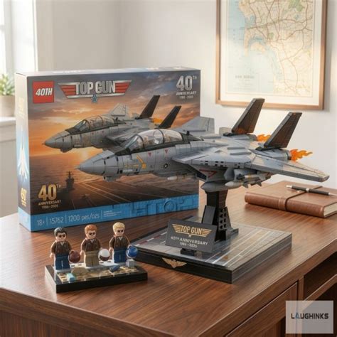 Cobi F 14a Tomcat Top Gun 40th Anniversary Fighter Jet Collector Brick