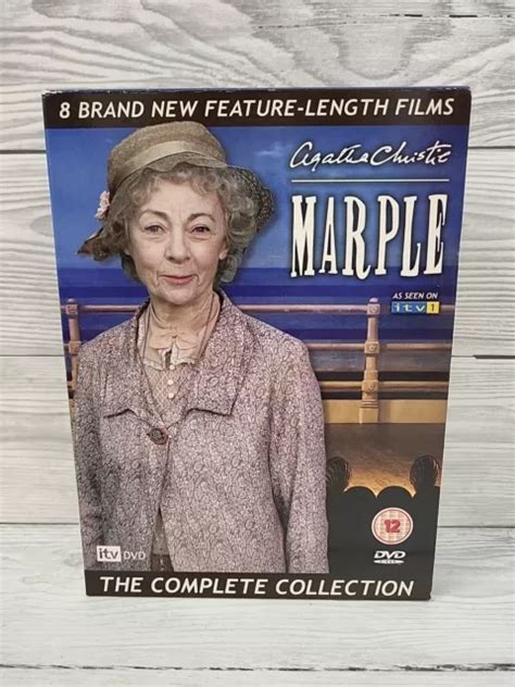 Agatha Christies Marple The Complete Collection 8 Disc Dvd Box Set