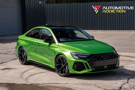Java Green Audi Rs3 Sedan 8y Java Green Audi Rs3 Sedan 8y