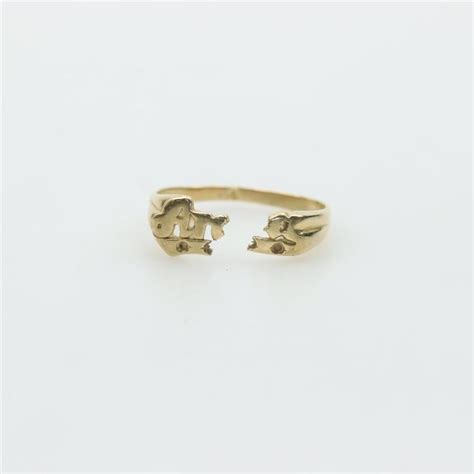 14kt Gold Ana Ring Property Room