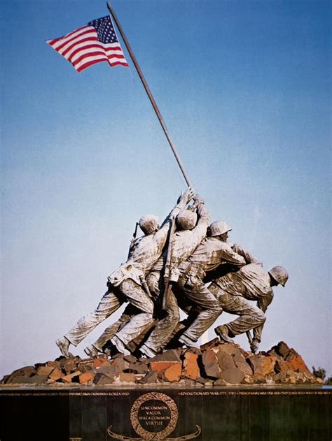 Marines Iwo Jima Flag Battle Of Iwo Jima Qner