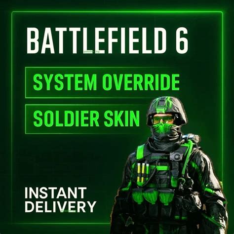 Battlefield 6 System Override Soldier Skin Razer Bf6 Ps5 Xbox