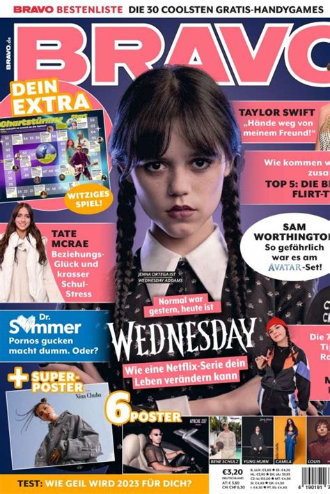 Jenna Ortega In Bravo Magazine January 2023 Hawtcelebs
