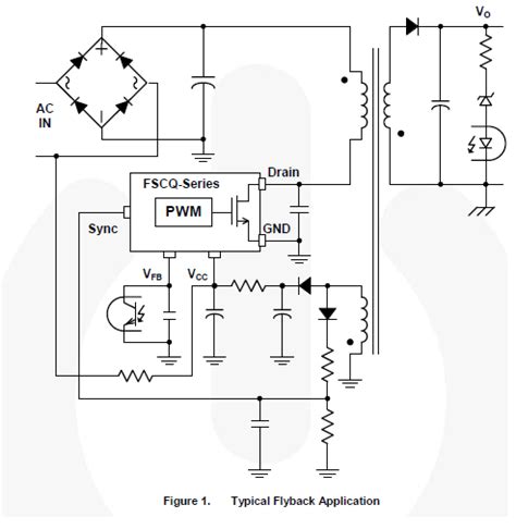 Switch Mode Power Supply What Is An Auxillary Winding In A Flyback