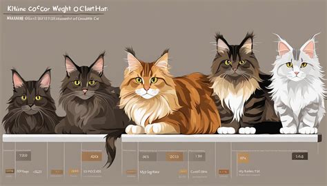 What Is The Average Weight By Age Of Maine Coon Cats The Maine Coon