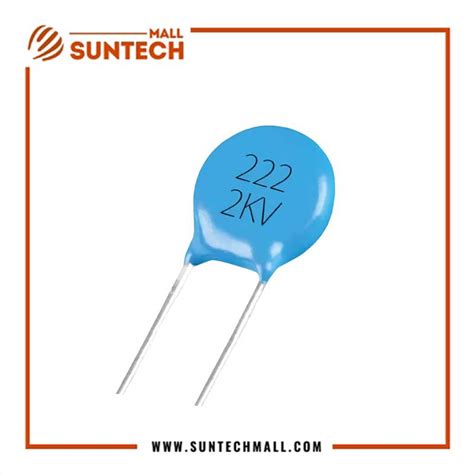222pf 2kv Ceramic Disc Capacitor Suntech Mall