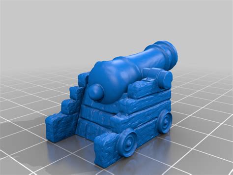 Small Cannon Model By Zac M Download Free Stl Model