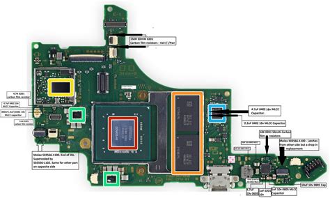 Nintendo Switch Lite Motherboard Schematics Diagram Board