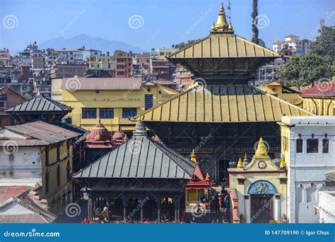 Pashupatinath Temple Kathmandu Nepal Editorial Image Image Of