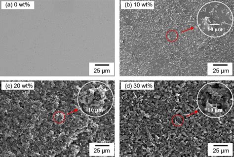 Surface Microscopy Of The Superhydrophobic Coatings With Download Scientific Diagram