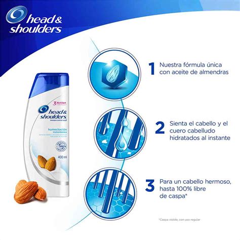 Shampoo Anticaspa Head And Shoulders Accion Humectante 200 Ml Disco