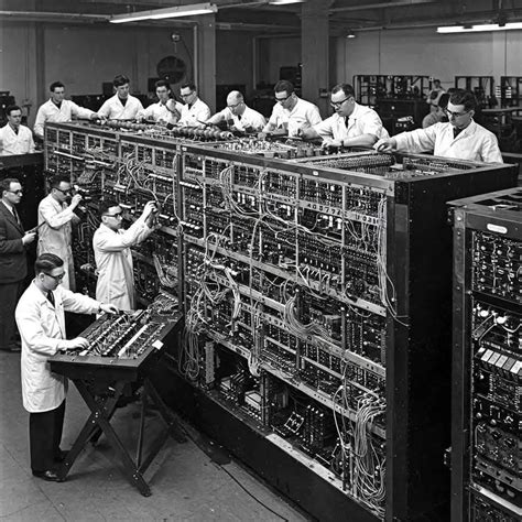 The First Computer Eniac 1945 Was A Massive 30 Metres Long And Weighed… Richard Stern