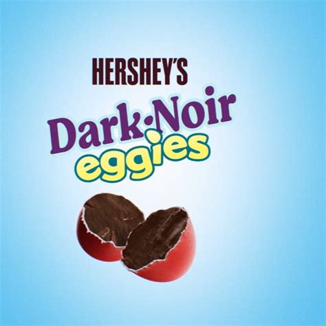 Hersheys Dark Chocolate Eggies 200g7 Oz Bag