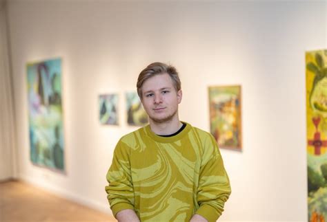 Sam Hersbach Chaos Hidden Behind Cheerful Scenes Gall