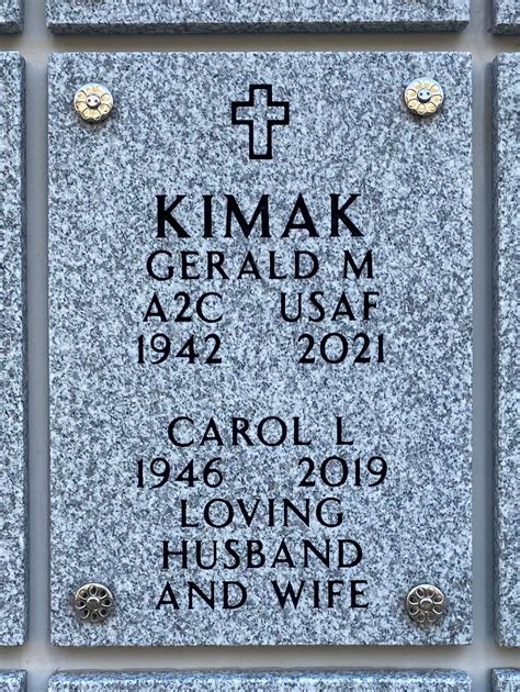 Gerald Michael Kimak 1942 2021 Find A Grave Memorial