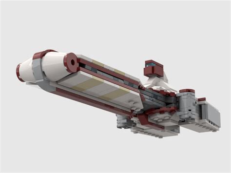 A Pelta Class Frigate Designed Roughly To Scale With The Ucs Venator