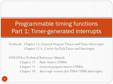 pdf programmable timing functions part 1 timer generated nelsovp courses elec2220 slides