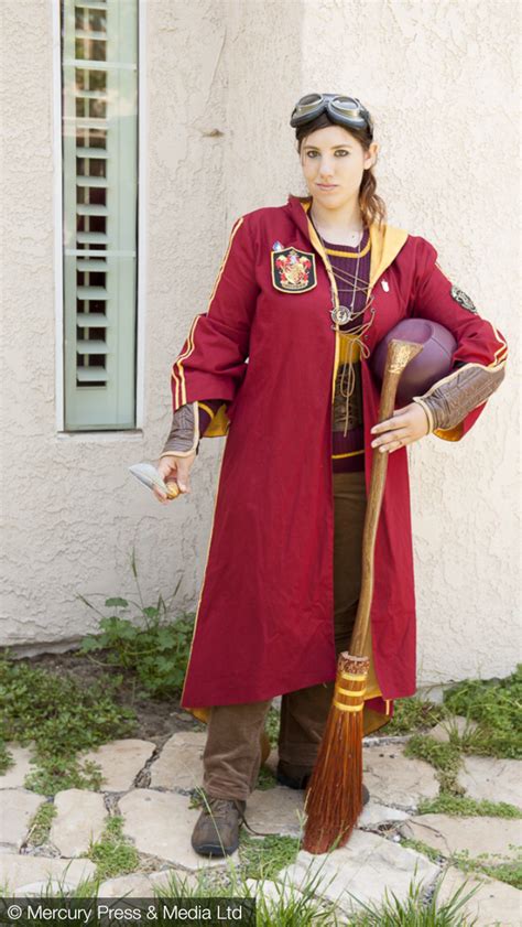 Gryffindor Quidditch Cosplay 1 Harry Potter Fan And Her Collection Katie Aiani In 2025