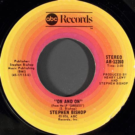 Stephen Bishop On And On Little Italy Releases Discogs