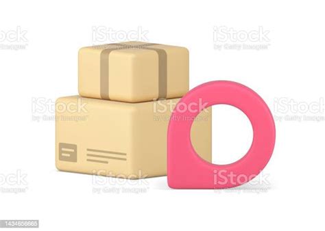 소포화물 배달지도 핀 탐색 사이버 공간 위치 추적 3d 아이콘 벡터 일러스트 레이 션 3차원 형태에 대한 스톡 벡터 아트 및 기타 이미지 3차원 형태 가상현실 감시