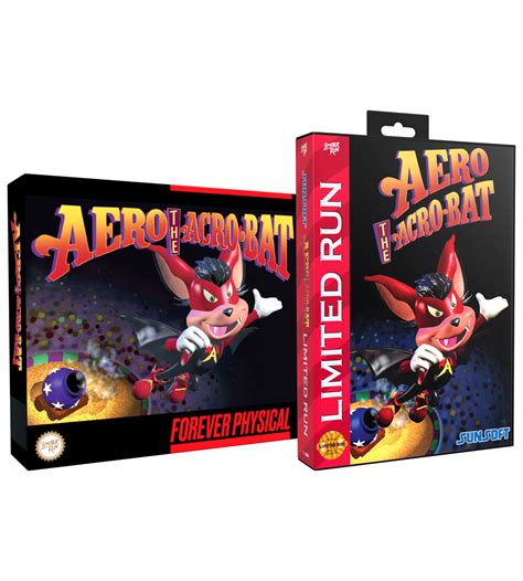 Aero The Acro Bat Standard Edition Snes Genesis Limited Run Games