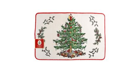 Christmas Tree Bath Rug By Spode Replacements Ltd
