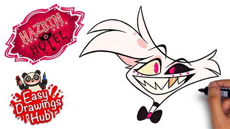 How To Draw Angel Dust From Hazbin Hotel In 4 Minutes Youtube
